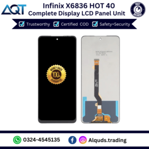 Infinix X6836 HOT 40 LCD Panel - Alqudstrading (AQT)