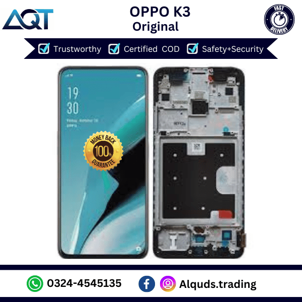 Oppo K3 Oled/Incell/Original - Alqudstrading (AQT)