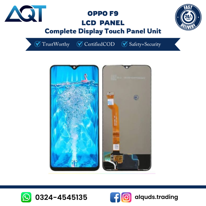 Oppo F9 LCD Panel - Alqudstrading (AQT)
