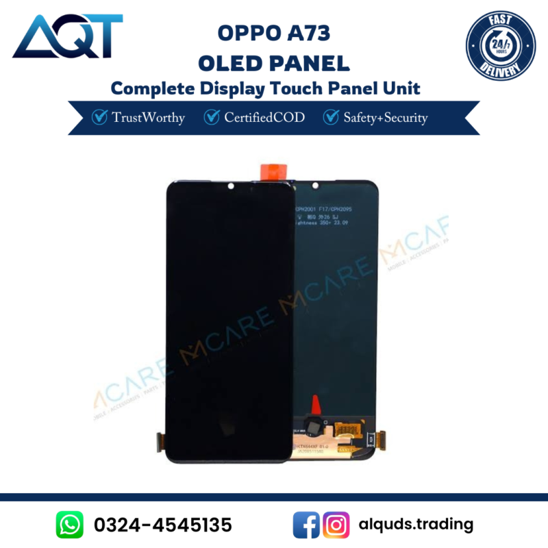 Oppo A73 Oled/Incell/Original - Alqudstrading (AQT)