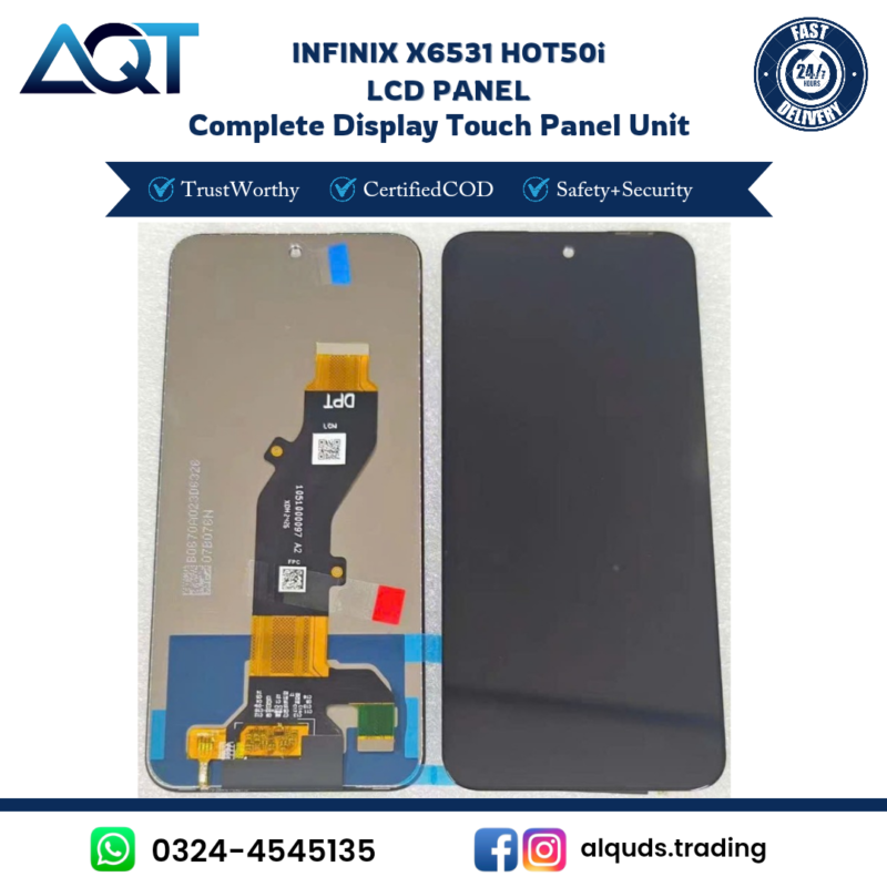 Infinix X6531 HOT 50i LCD PANEL - Alqudstrading (AQT)